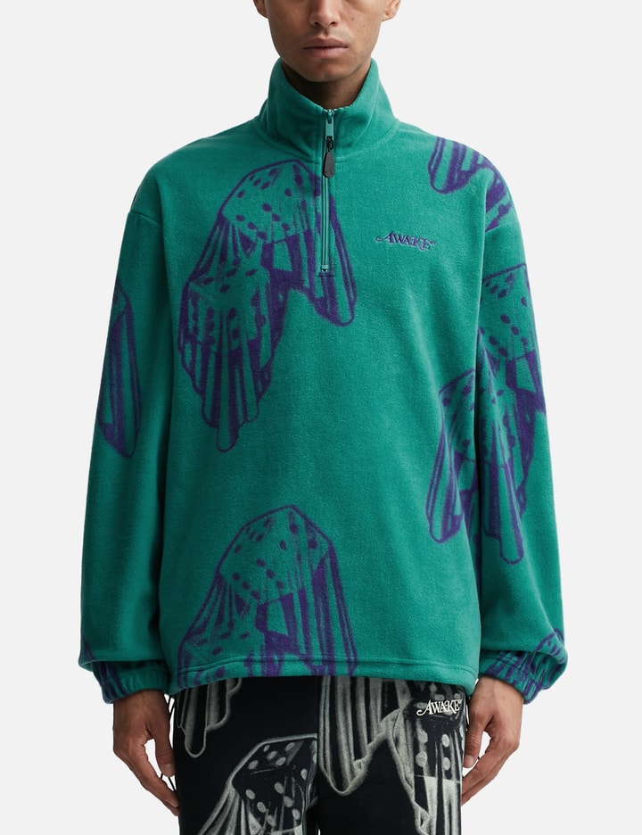 Awake NY - Dice Print Fleece Quarter Zip Pullover | HBX - Globally ...