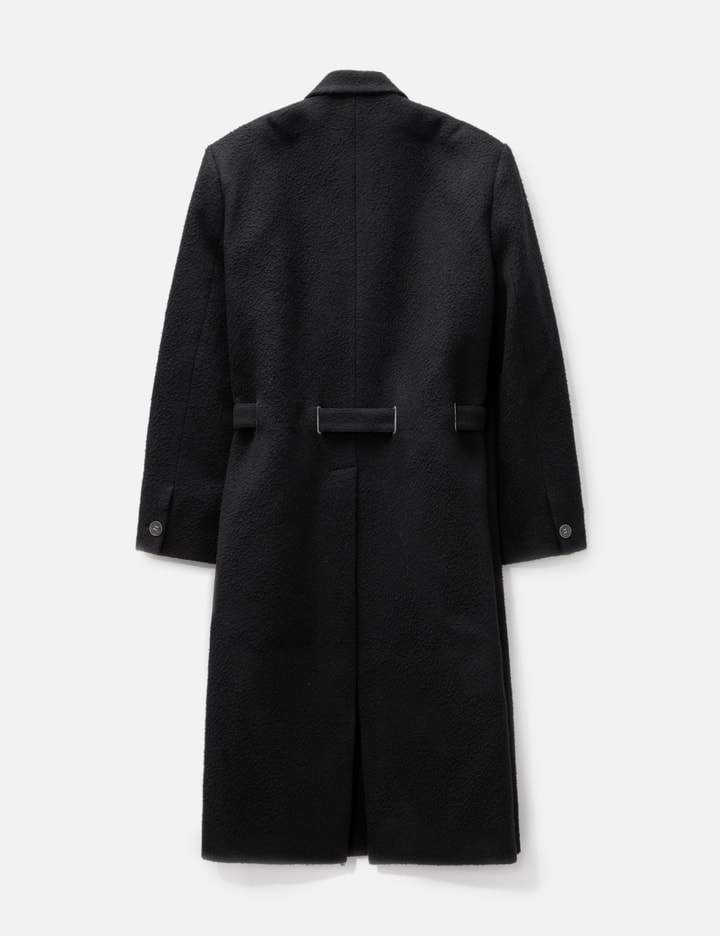 Y/PROJECT - Y Belt Brushed Wool Coat | HBX