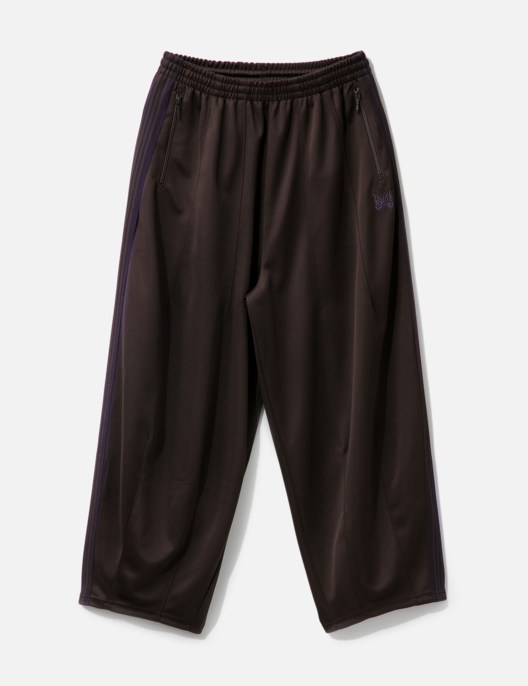 Needles - Relaxed Track Pants - Poly Smooth | HBX - Globally Curated Fashion and Lifestyle by ...