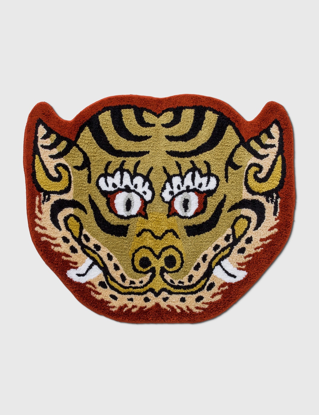 RAW EMOTIONS - Vintage Tiger Head Door Rug | HBX - Globally Curated ...