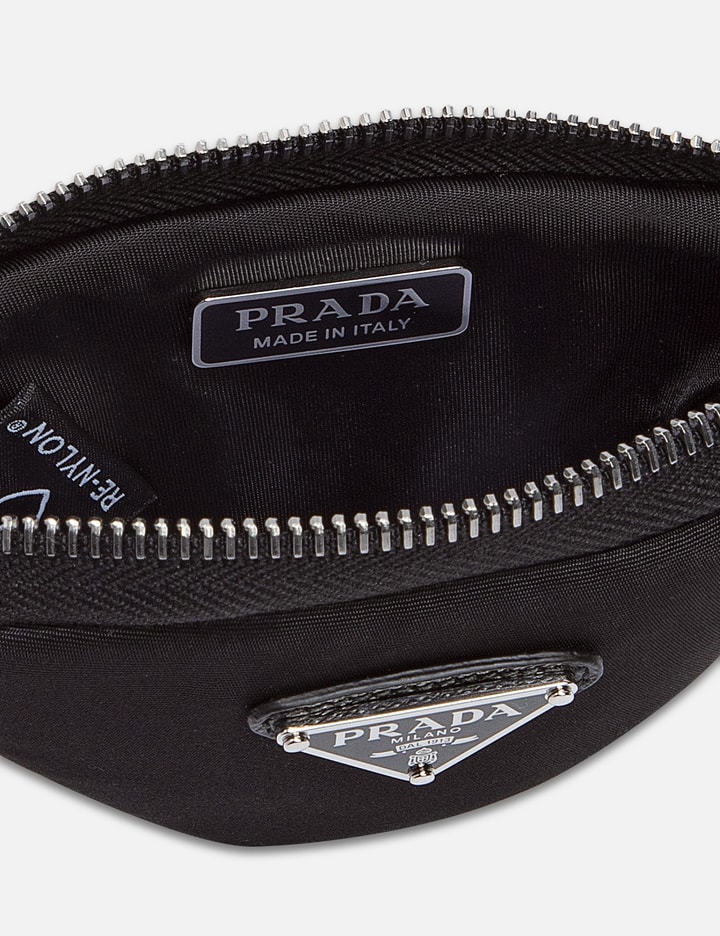 Prada - TRIANGLE LOGO POUCH BELT | HBX - Globally Curated Fashion and ...