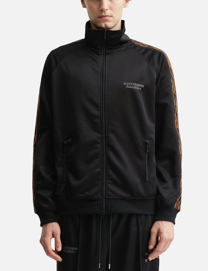 Mastermind World - Mastermind World x Subculture Track Jacket Flame | HBX