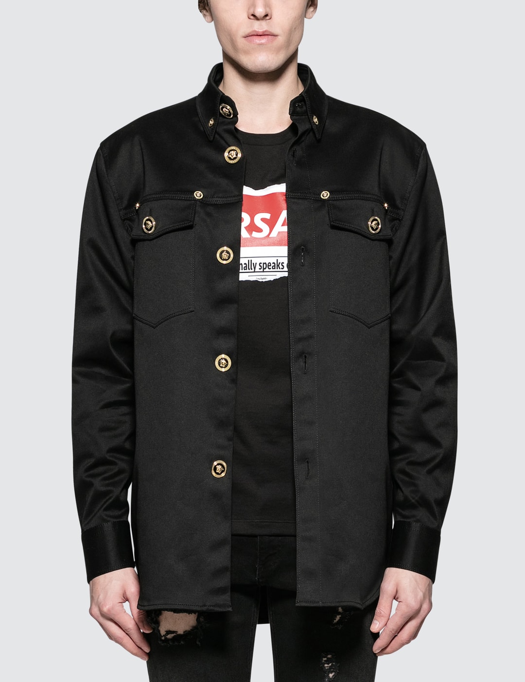 Versace - Work Shirt | HBX - Globally Curated Fashion and Lifestyle by ...