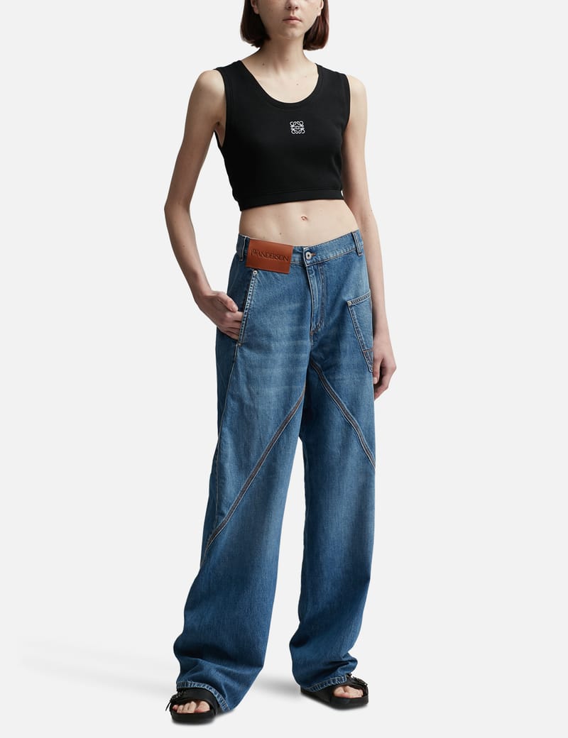 Loewe - クロップド アナグラム トップ | HBX - ハイプビースト Loewe - クロップド アナグラム トップ | HBX - ハイプビースト