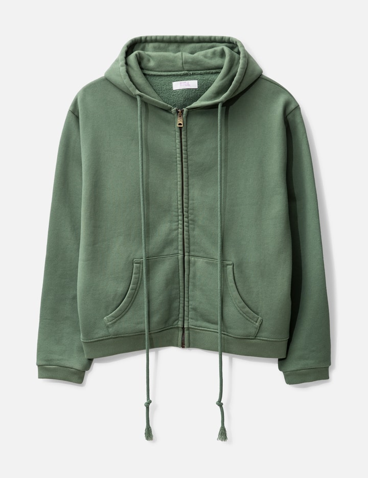 ERL - UNISEX ZIPPED FLEECE HOODIE | HBX