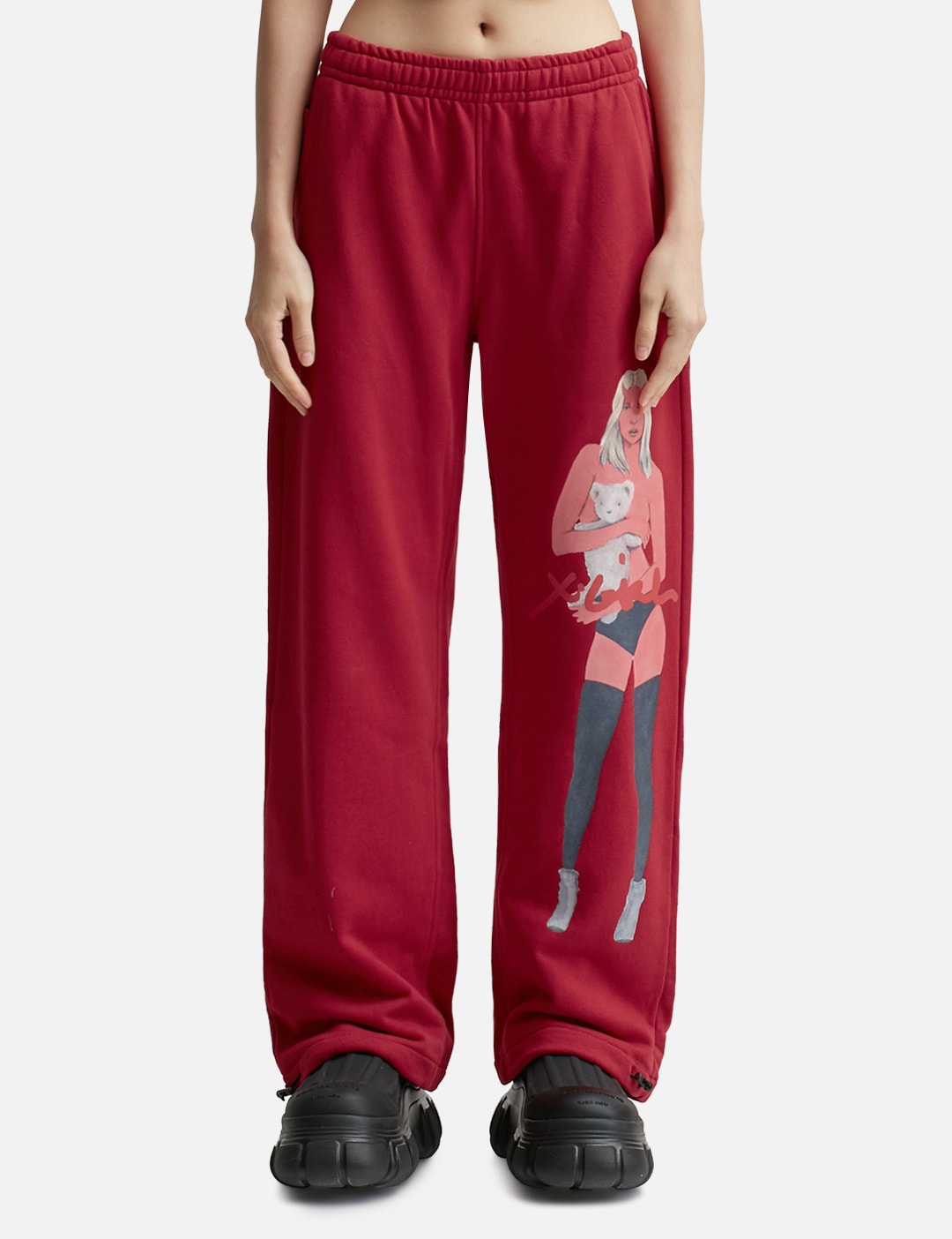 X-Girl - X-girl × T-REX Sweatpants | HBX - Globally Curated Fashion and ...