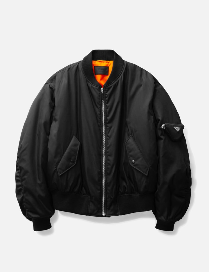 Prada - Re-Nylon Bomber Jacket | HBX - Globally Curated Fashion and Lifestyle by Hypebeast