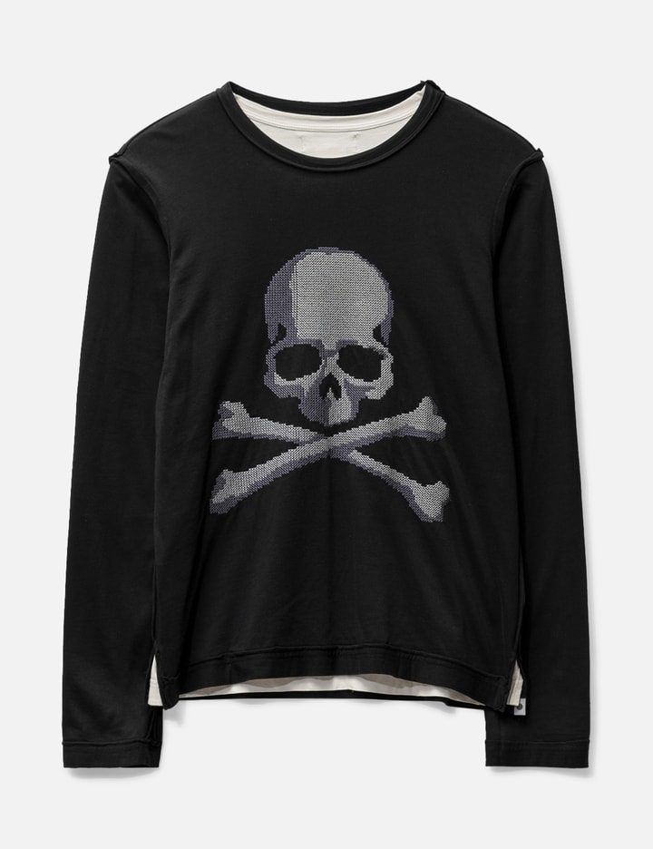 Mastermind Japan - MASTERMIND JAPAN REVERSIBLE LONG SLEEVES T-SHIRT | HBX