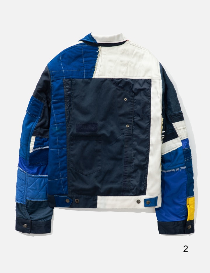 GREG LAUREN - Scrap Racer Trucker | HBX - HYPEBEAST 為您搜羅全球潮流時尚品牌