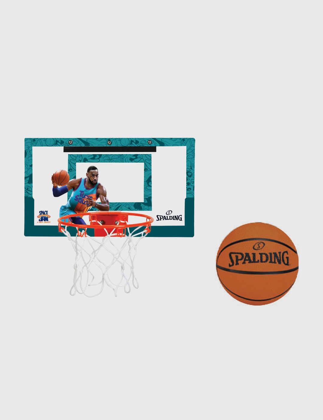 Spalding - Spalding X Space Jam LeBron Slam Jam Backboard Basketball ...