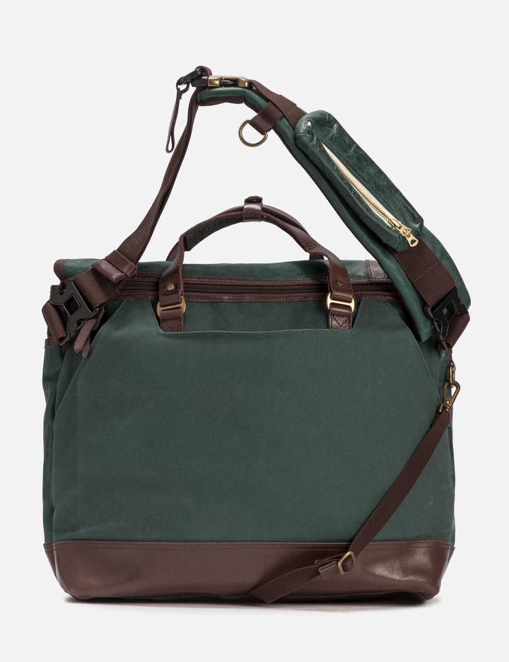 Master Piece - MASTER PIECE LEATHER MESSENGER BAG | HBX