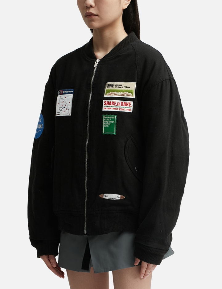 Kijun - Patch Bomber Jacket | HBX - Globally Curated Fashion and ...