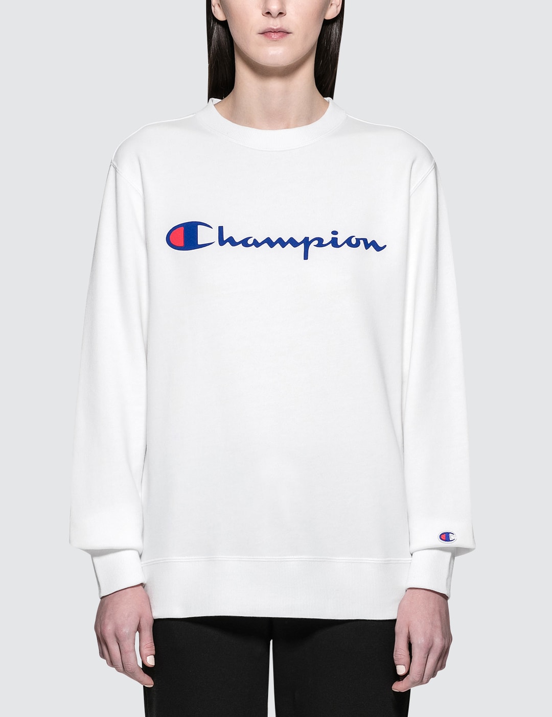 Champion Japan - Script Logo Sweatshirt | HBX - Globally Curated ...