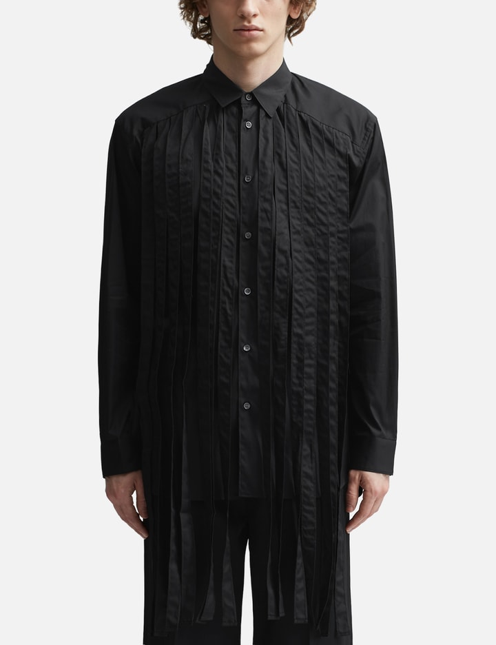 CDG Shirt - Pleated Panel Shirt | HBX