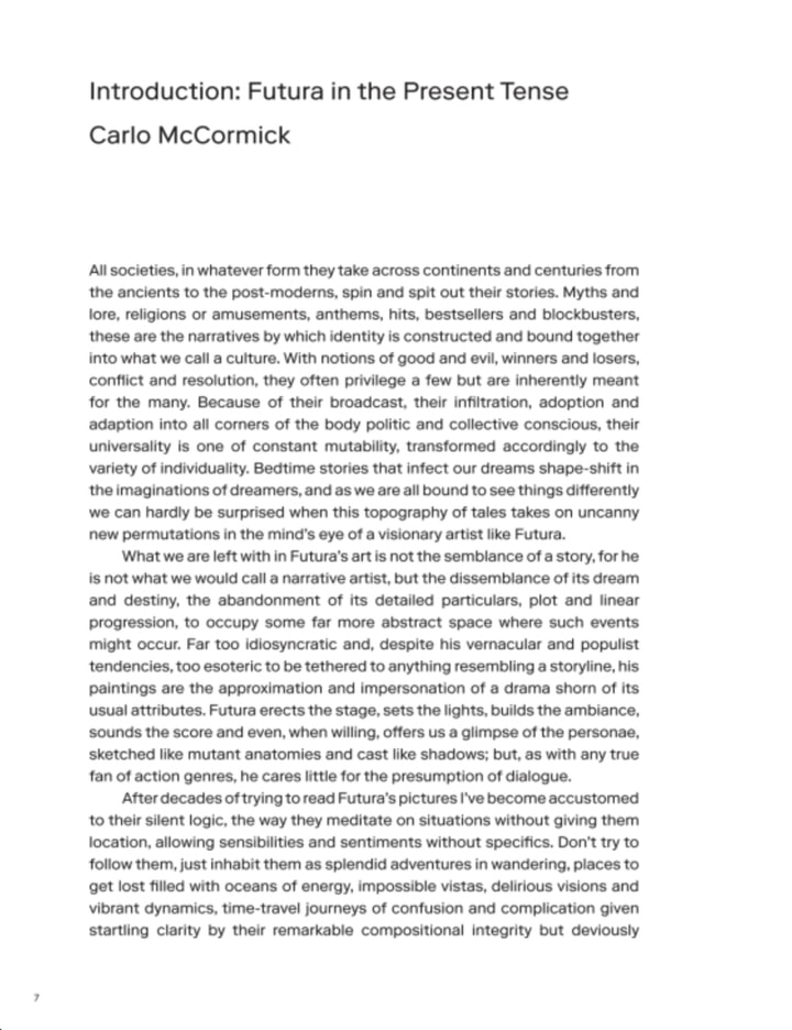 Rizzoli - Futura: The Artist's Monograph | HBX - Globally Curated ...