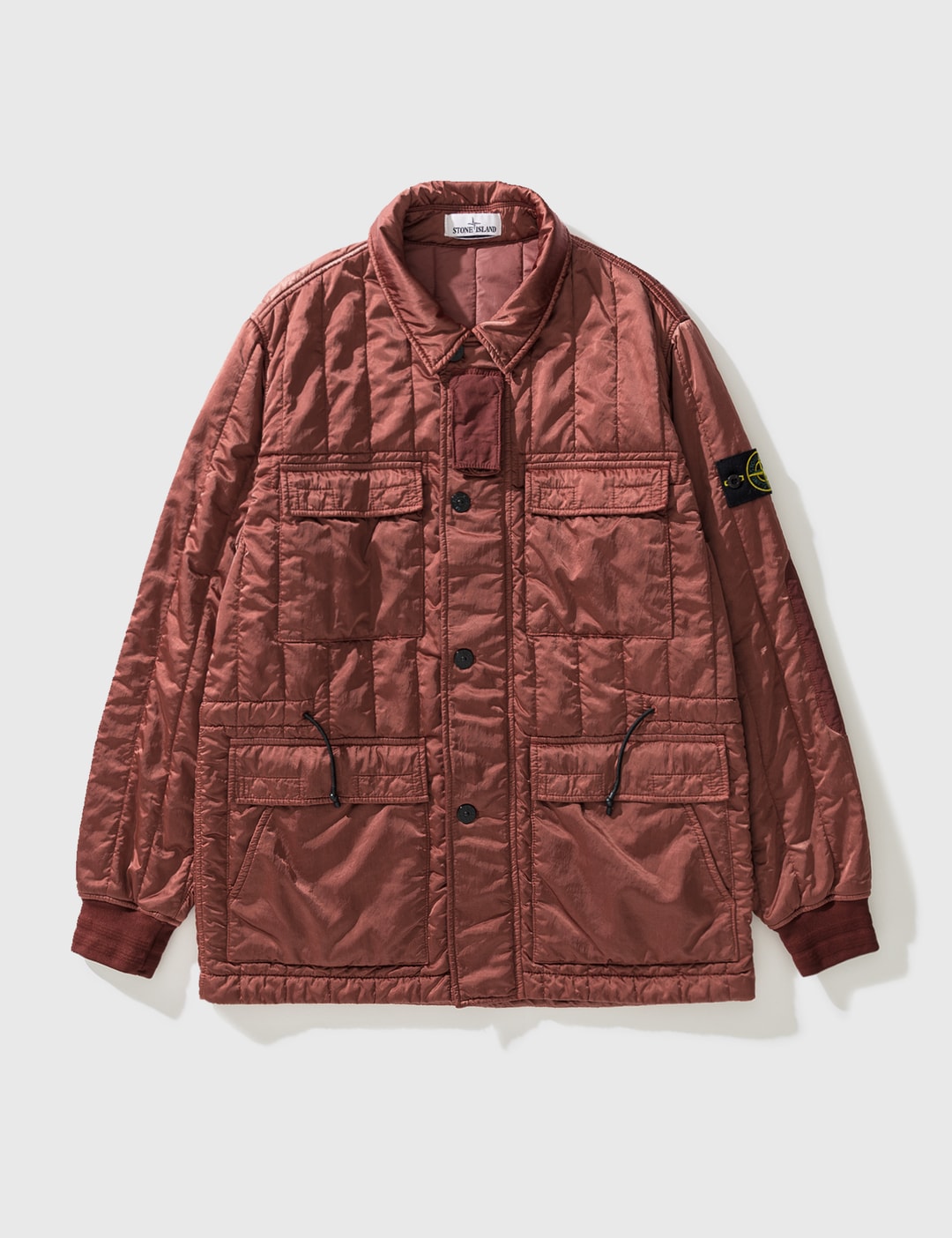 Stone Island - Nylon Field Jacket | HBX - Globally Curated Fashion and ...