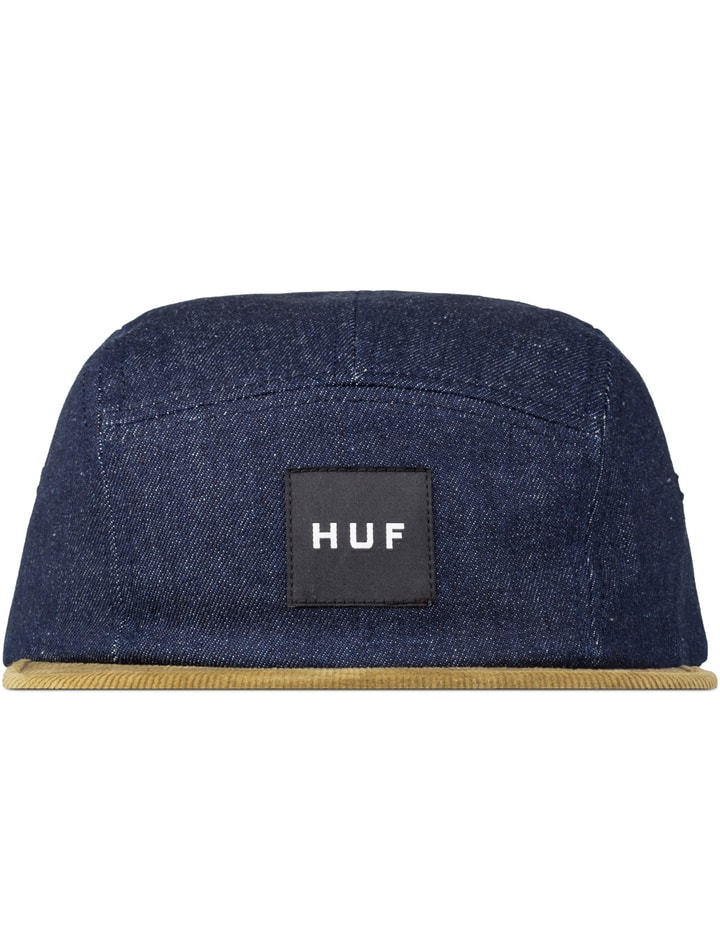 Huf - Washed Denim Volley Cap | HBX - 하입비스트가 엄선한 글로벌 패션&라이프스타일