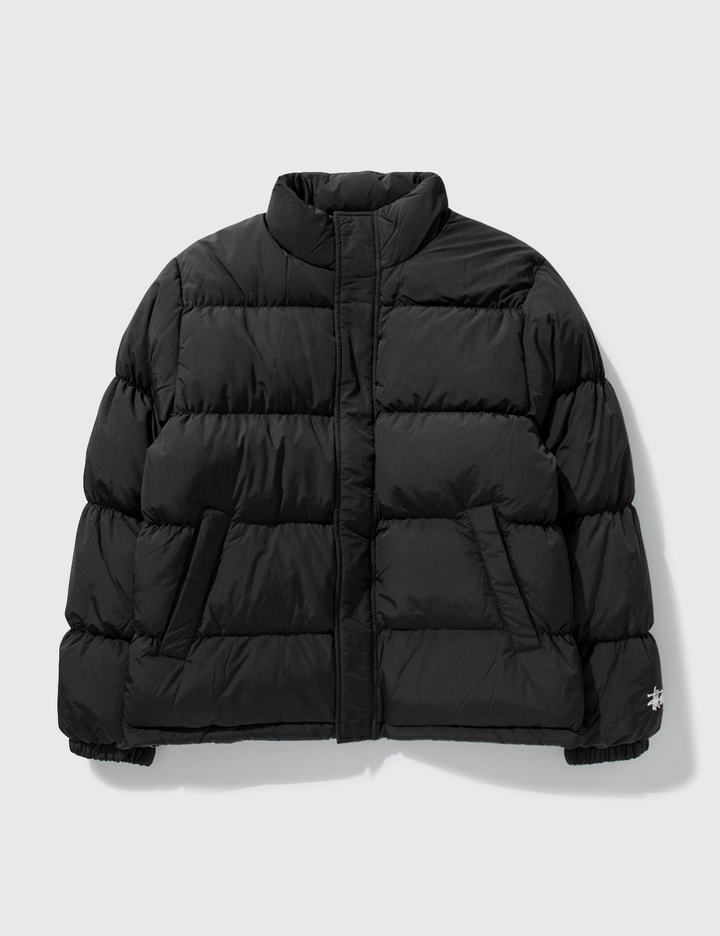 Stussy Ripstop Down Puffer Jacket In Black | ModeSens