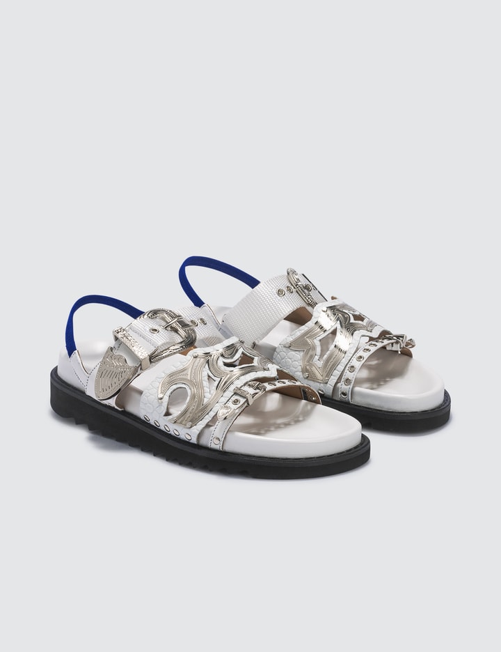 Toga Pulla - Buckle Slides | HBX - Globally Curated Fashion and ...