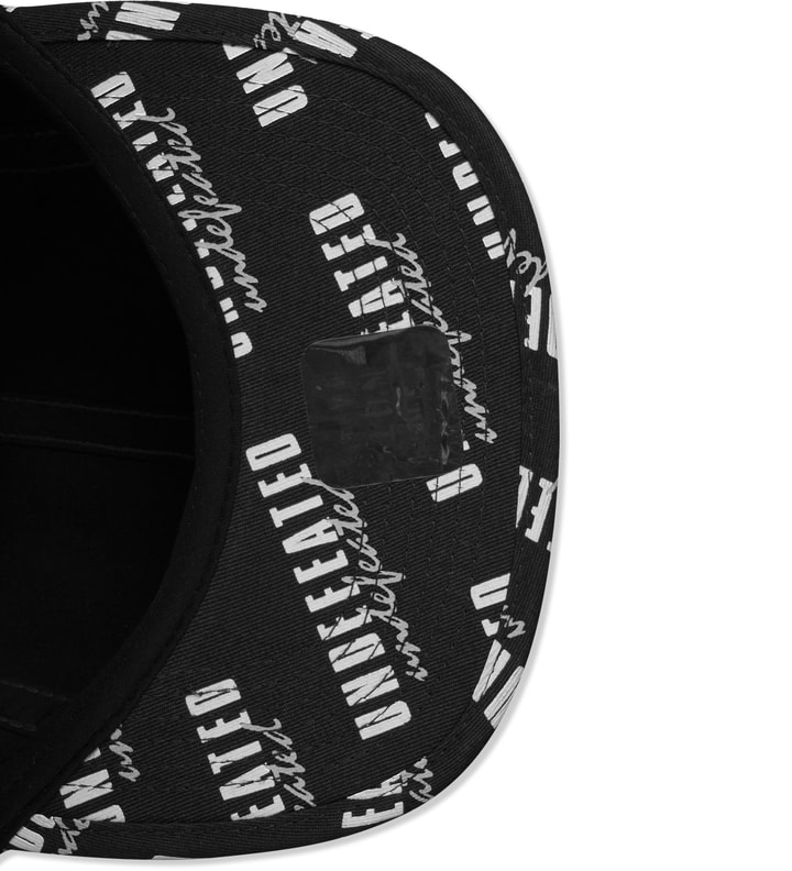 Undefeated - Black Fanatic Camp Cap | HBX - Globally Curated Fashion ...