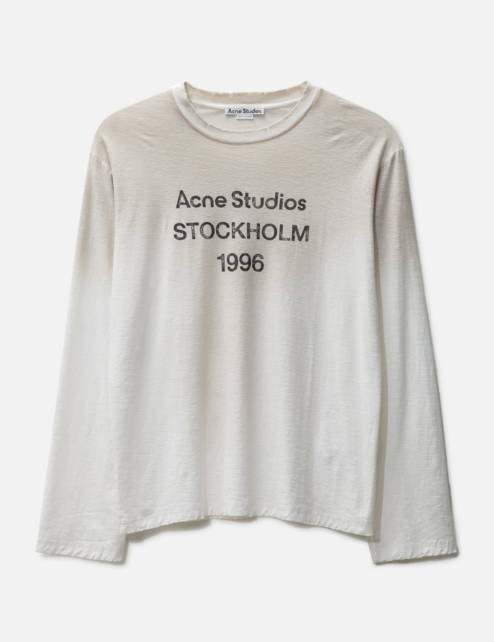 Acne Studios - Logo Long Sleeve T-Shirt | HBX