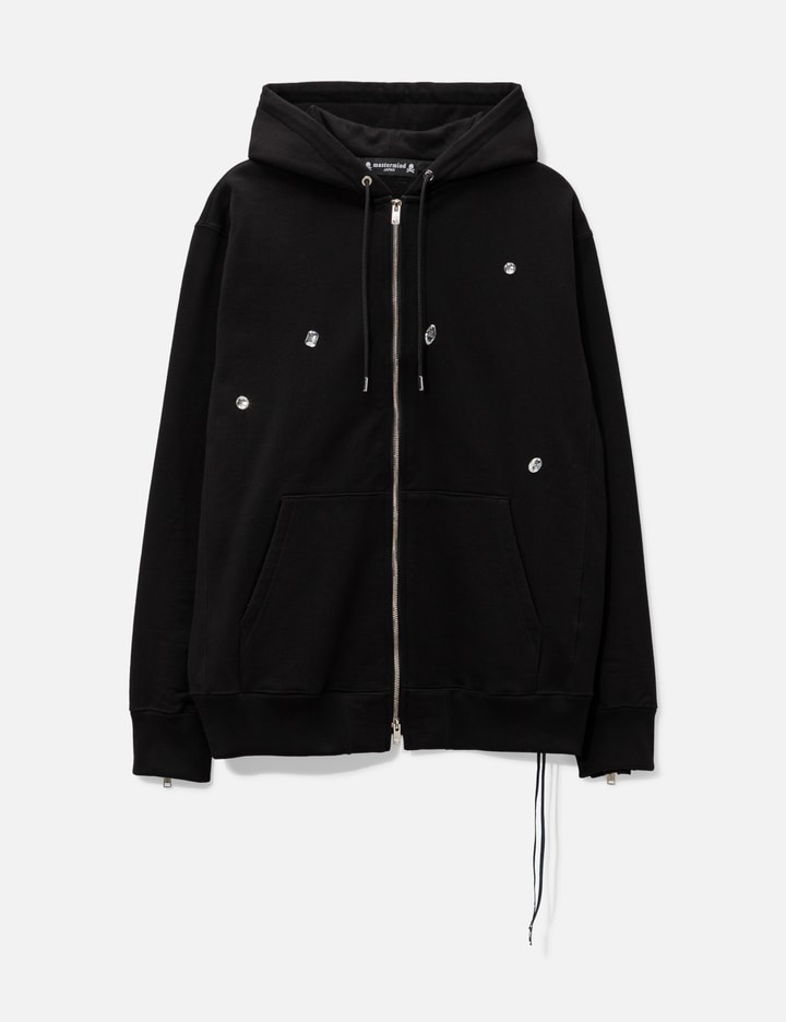Mastermind Japan - Jewel Skull Zip-up Hoodie | HBX - Globally Curated ...