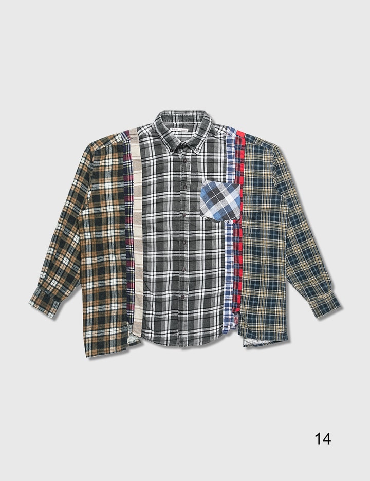 Needles - 7 Cuts Flannel Shirt | HBX - Globally Curated Fashion and ...