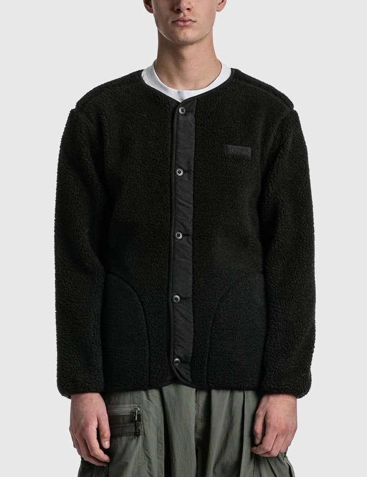 WILD THINGS - Fluffy Boa No Collar Jacket | HBX - Globally Curated ...