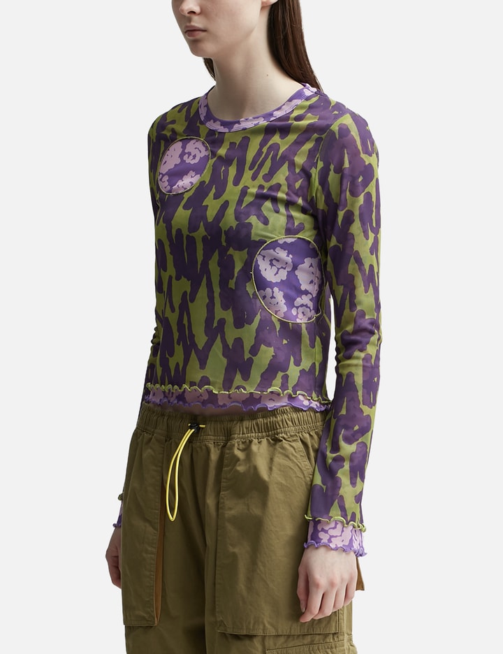 Brain Dead - Yumiko Layered Hyper Mesh Top | HBX