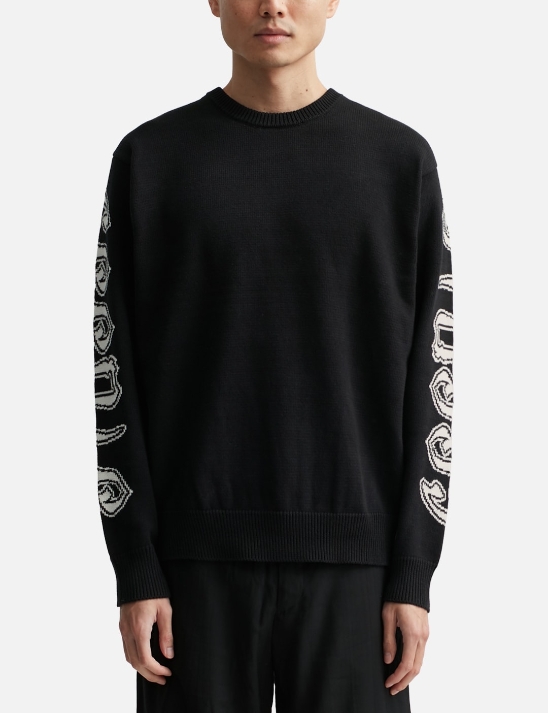 Stüssy - Sleeve Logo Sweater | HBX - Globally Curated Fashion and ...
