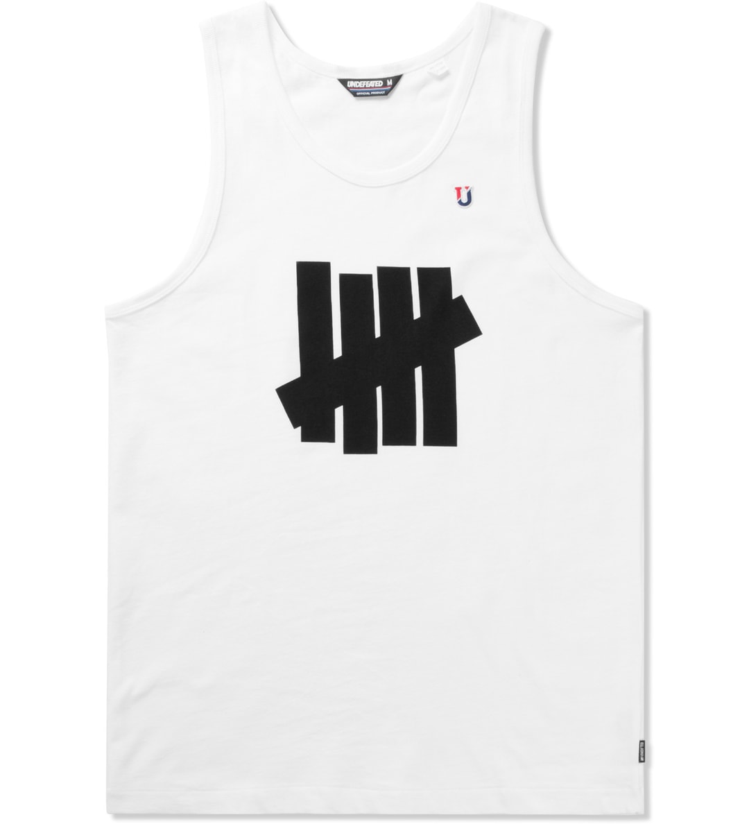 Undefeated - White Five Strike Tank Top | HBX