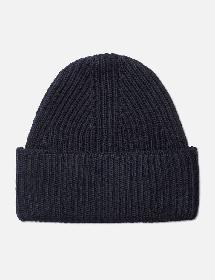 Maison Kitsuné - Ribbed Hat Tricolor Fox Patch | HBX - Globally Curated ...