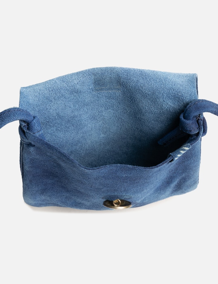 Visvim Medicine Bag (N.D.) - Blue deerskin crossbody, excellent ...
