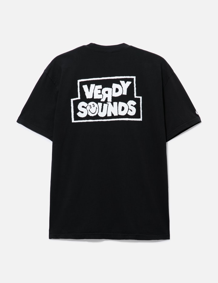 Verdy - Verdy Sounds Black T-shirt | HBX - Globally Curated Fashion and ...