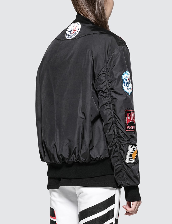 GCDS - Patch Bomber Jacket | HBX - Globally Curated Fashion and ...