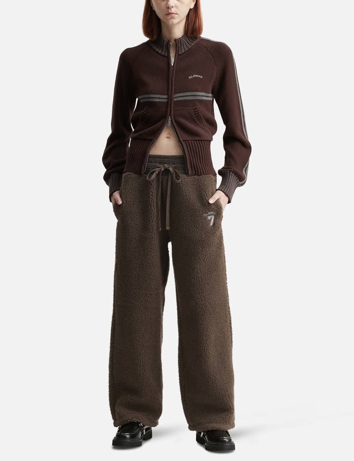 Glowny Boucle Pants - Relaxed fleece boucle pants with drawcord waist | HBX