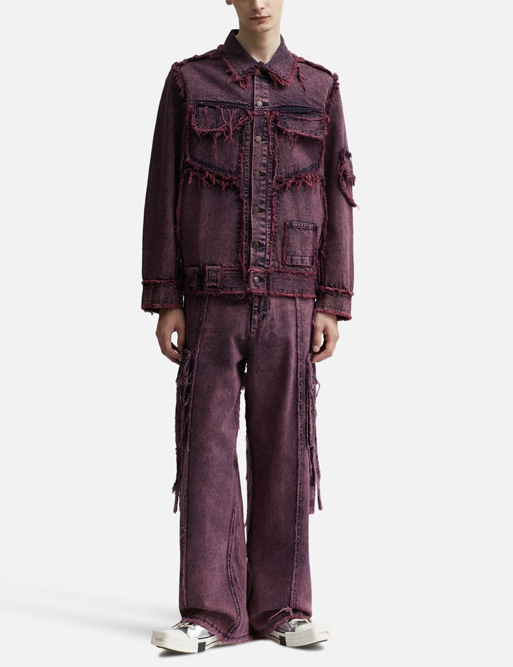 Dhruv Kapoor - DESTROYED CARGO JEANS | HBX