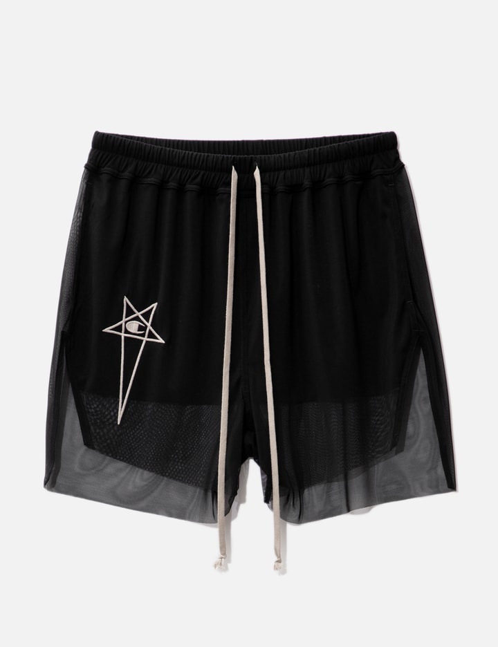 Rick Owens - Rick Owens X Champion Mesh Dolphin Boxers | HBX - Globally ...