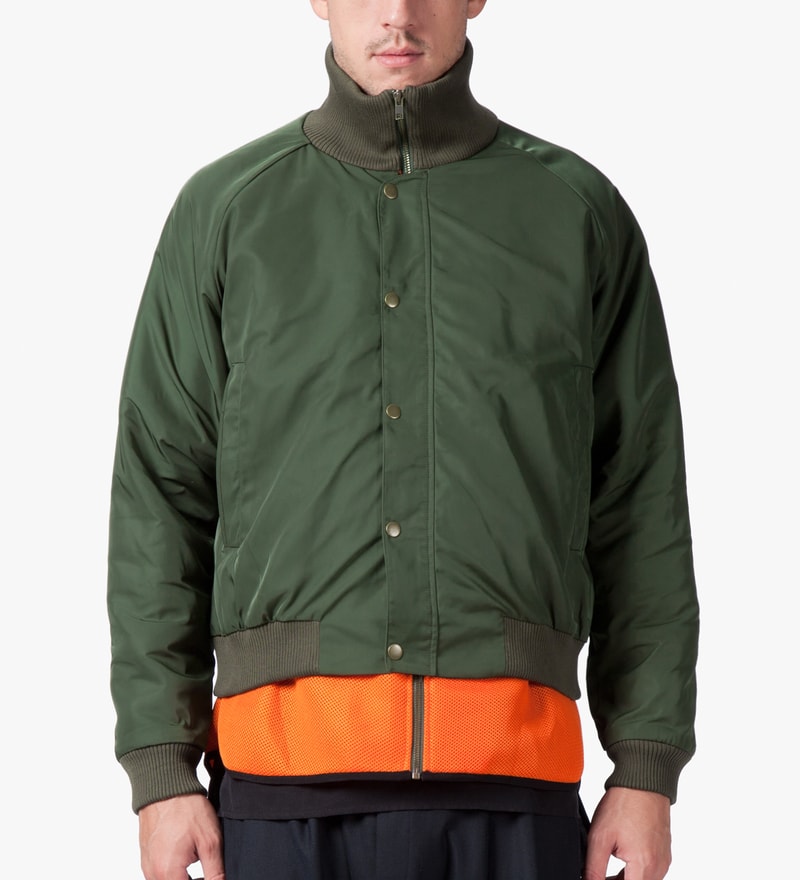 Henrik Vibskov - Green Bomber What If Jacket | HBX