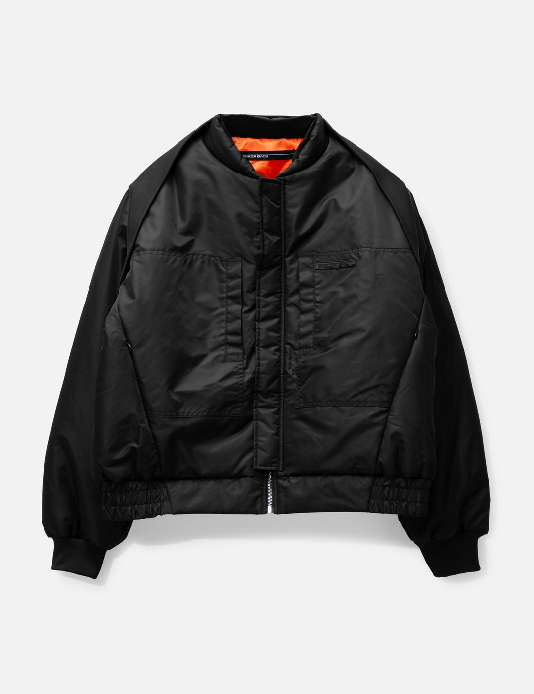 Spencer Badu - Pulled Back Bomber Jacket | HBX