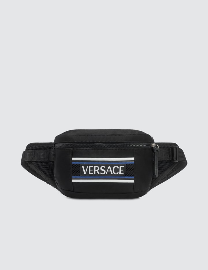Versace - Logo Fanny Pack | HBX - Globally Curated Fashion and ...