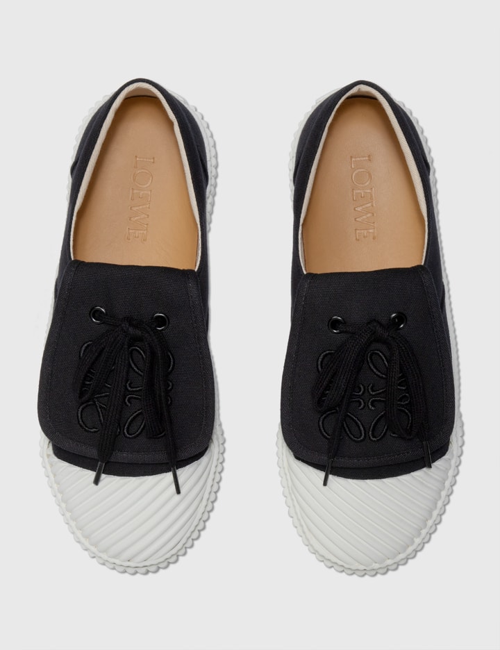 Loewe - ANAGRAM FLAP SNEAKERS | HBX