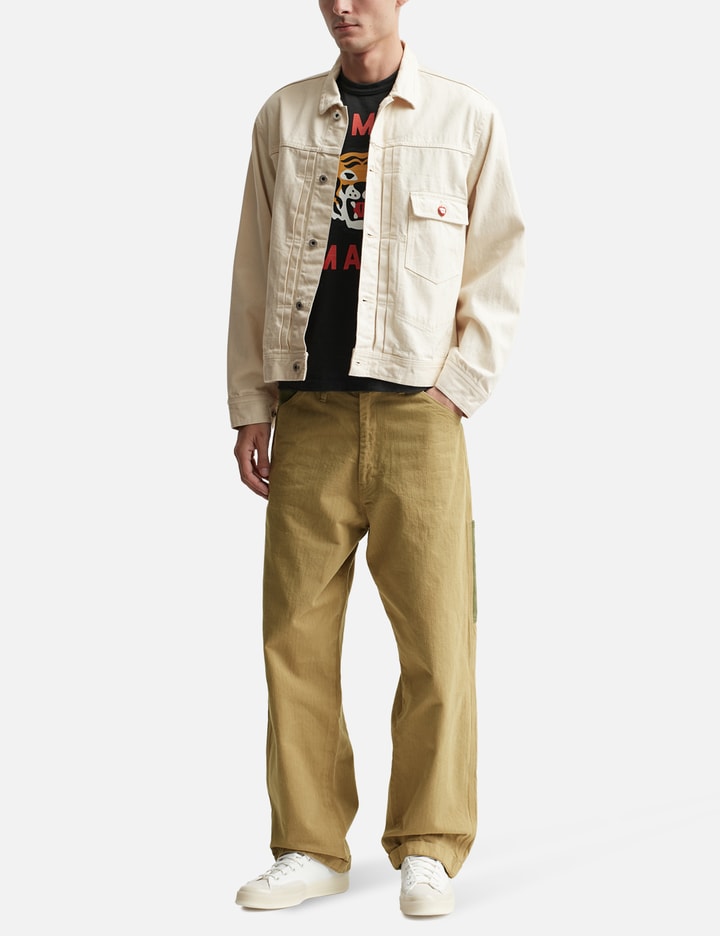 Human Made - NATURAL DENIM WORK JACKET | HBX - Globally Curated Fashion ...