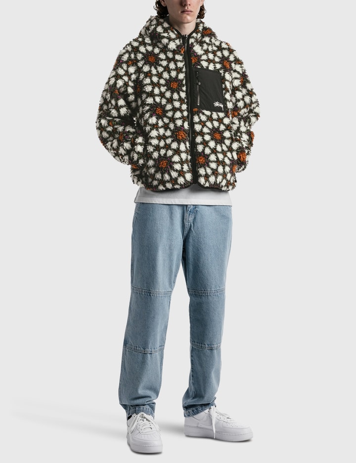 Stüssy - Pattern Sherpa Reversible Jacket | HBX - Globally Curated ...
