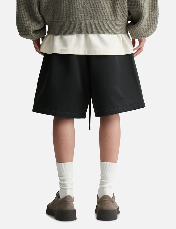 Fear of God Essentials Satin Fleece Relaxed Sweatshort - Vintage Black ...