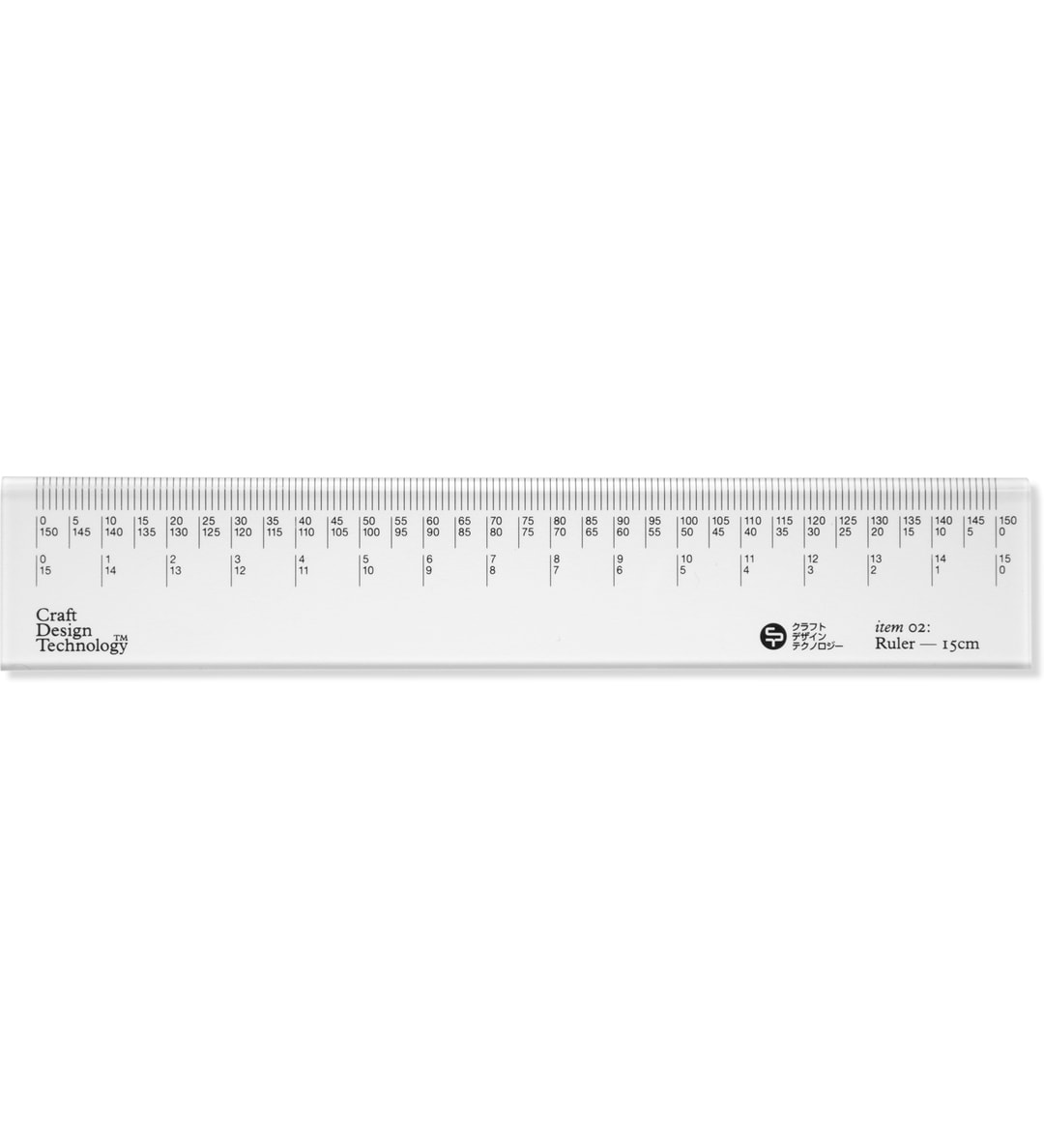 Craft Design Technology - Straight Ruler 15cm | HBX - HYPEBEAST 為您搜羅全球 ...