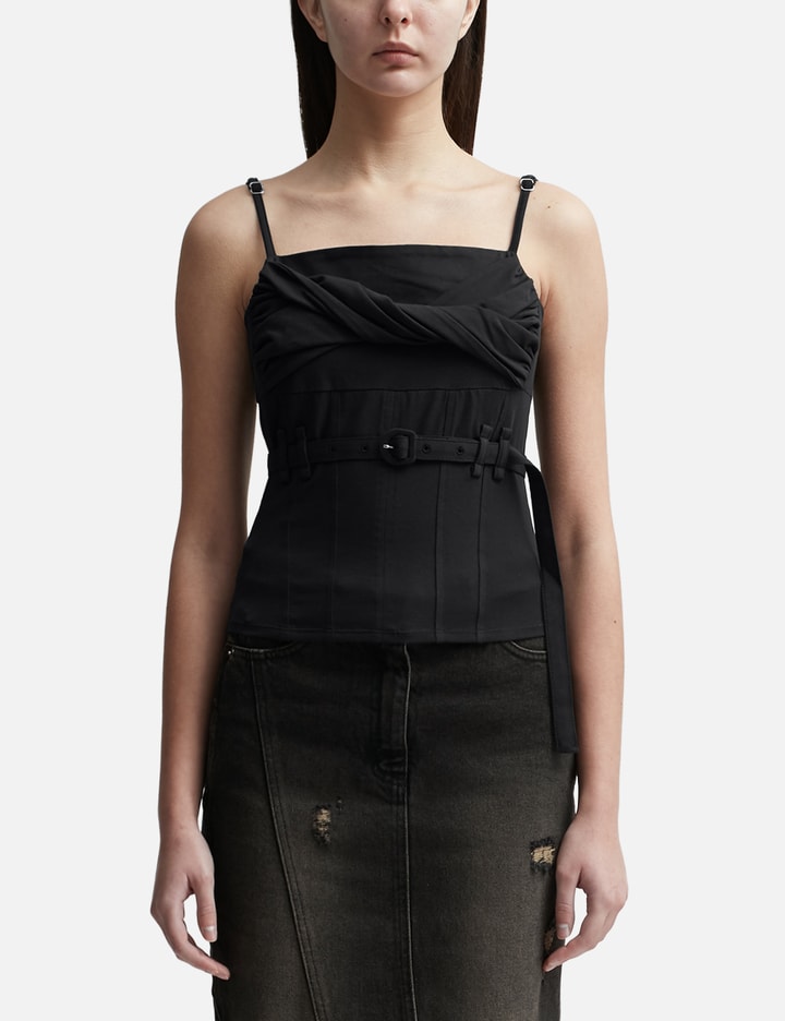 Lesugiatelier - TWIST CORSET TOP | HBX