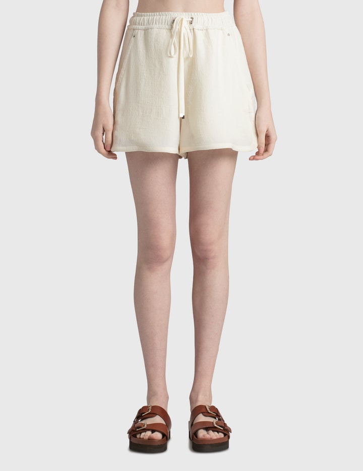 Low Classic - Crepe Shorts | HBX - Globally Curated Fashion and ...