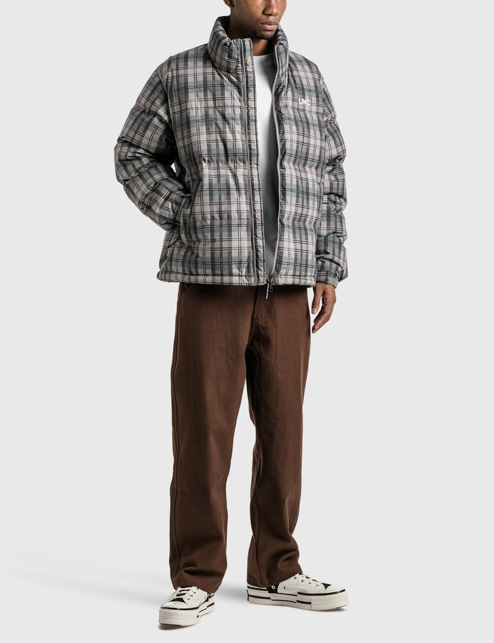 LMC - Plaid Puffer Duck Down Parka | HBX - Globally Curated Fashion and ...