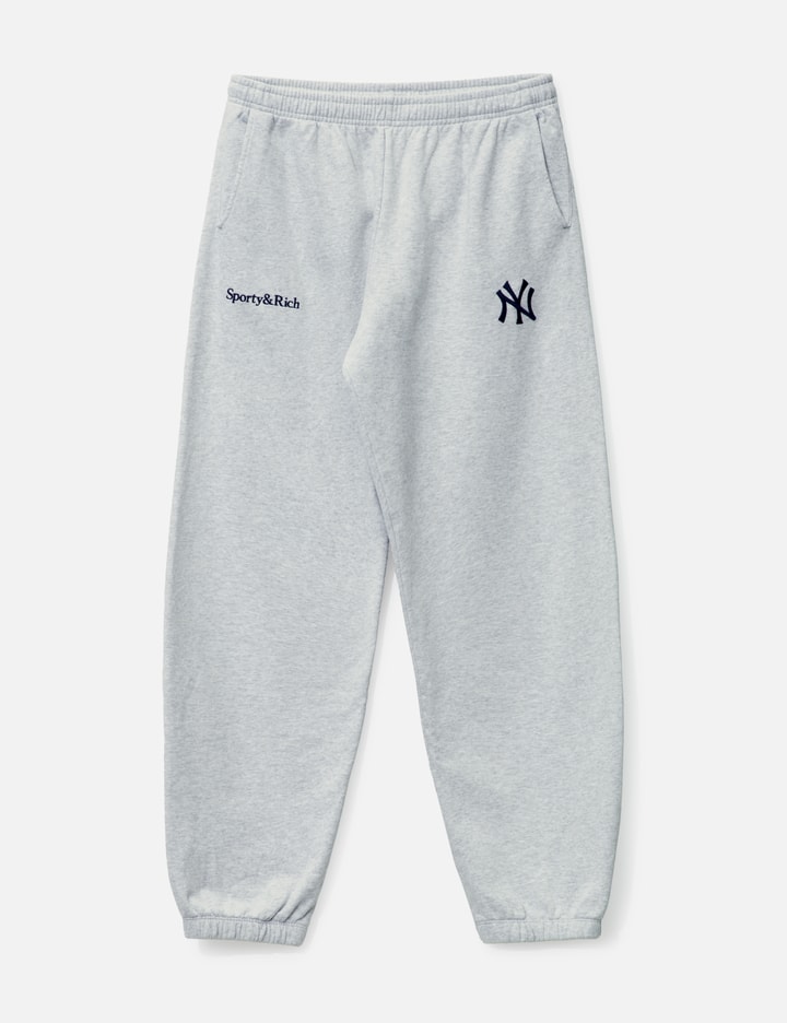 Sporty & Rich - Yankees Serif Sweatpants | HBX - Globally Curated ...